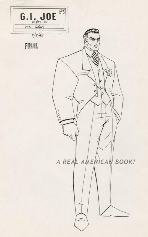 GI Joe Extreme Model Sheets – Iron Klaw | A Real American Book!