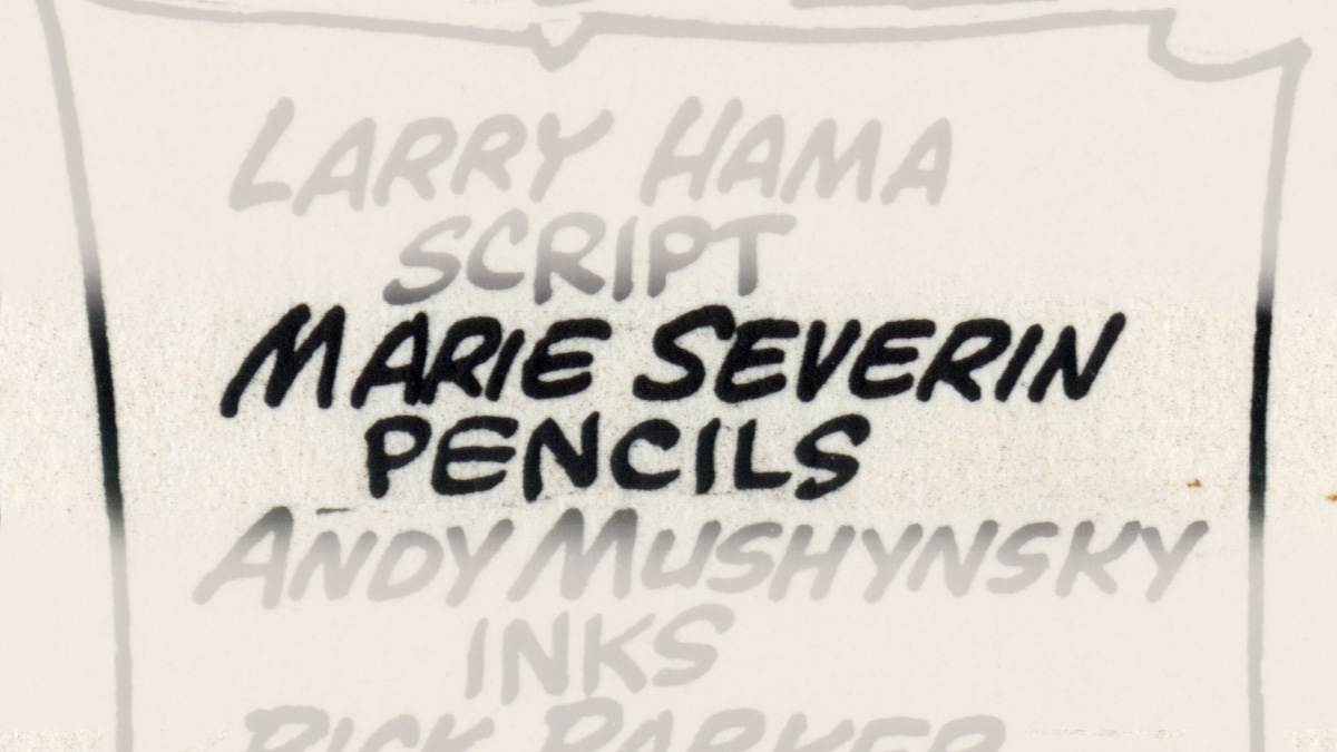 Marie Severin pencil art – G.I. Joe #28 | A Real American Book!