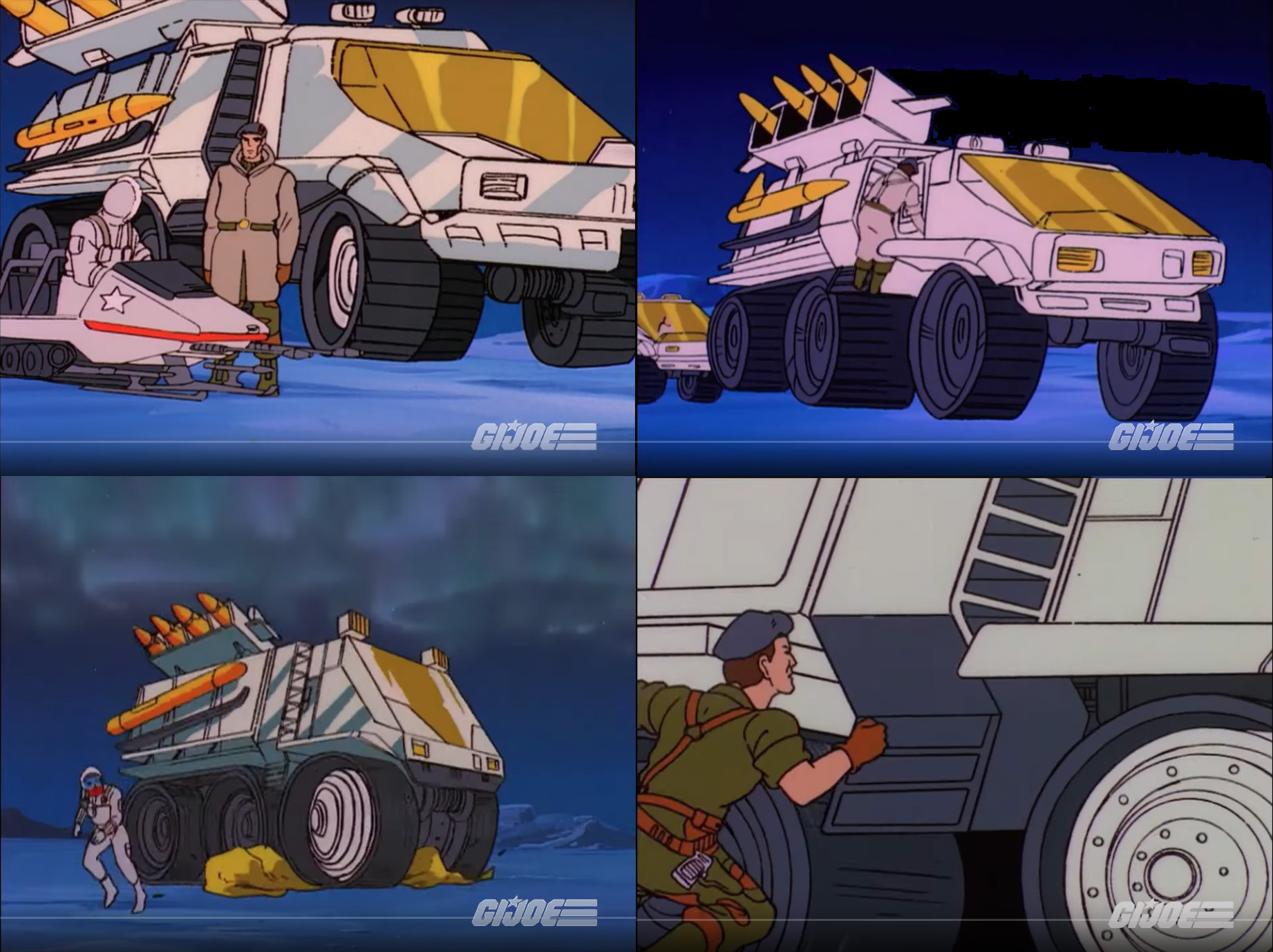 Snowcat ’85 Art Comparison | A Real American Book!