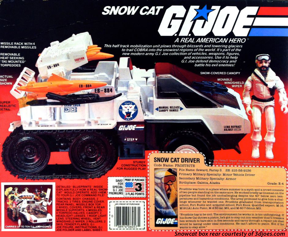 Snowcat ’85 Art Comparison | A Real American Book!