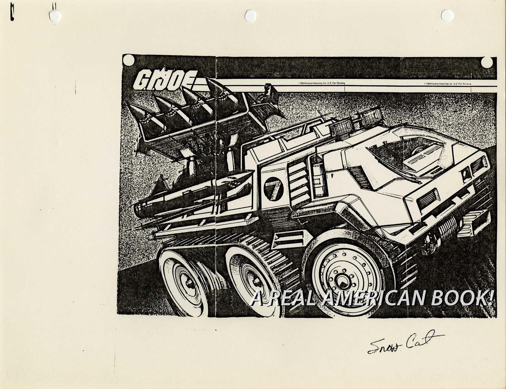 Snowcat ’85 Art Comparison | A Real American Book!